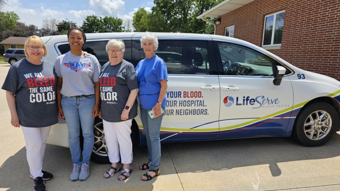 VDMC Auxiliary partners with LifeServe Blood Center | News, Sports ...